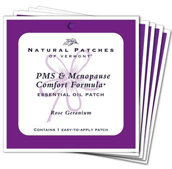 Rose Geranium PMS & Menopause Essential Oil Patch - 5 Pack – Nourish