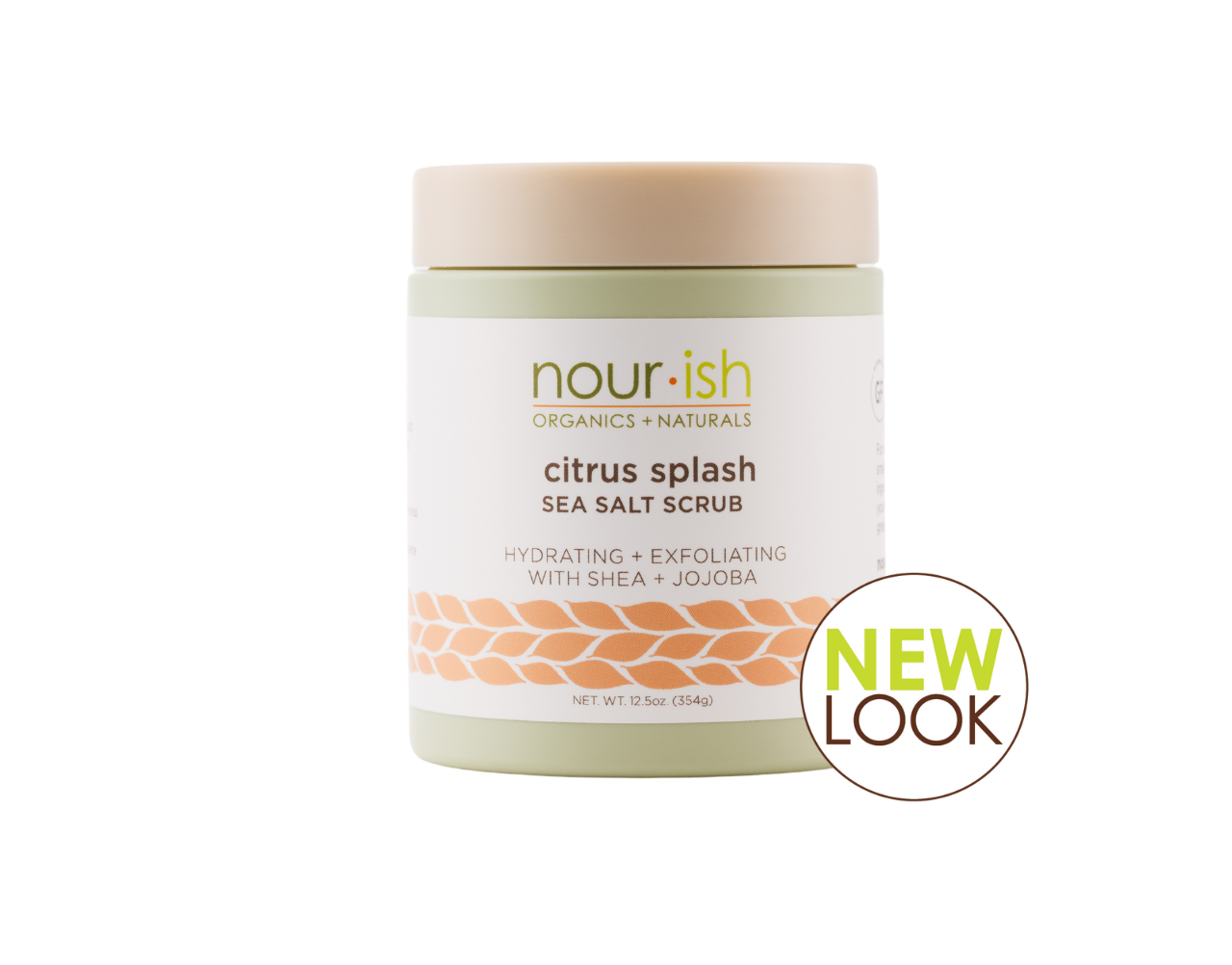 Citrus Splash Salt Scrub – Nourish