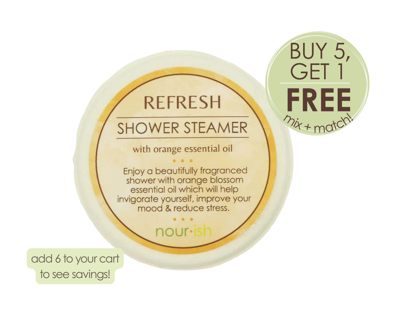 Refresh Shower Steam - Citrus Oils – Nourish